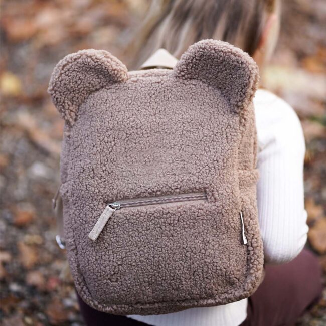 Kidslabel Teddy Backpack – Clay - Kidslabel